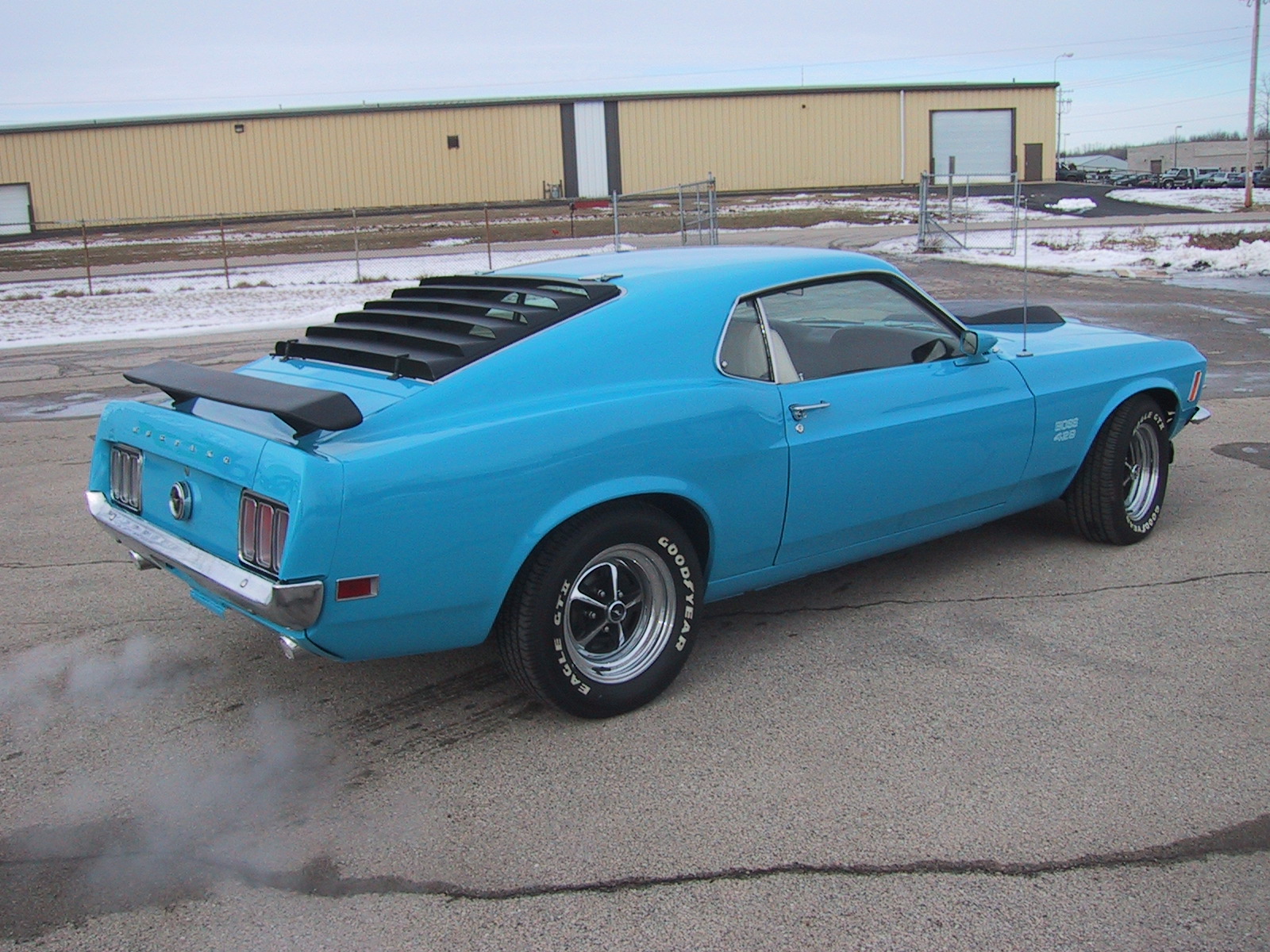 70 Grabber Blue Boss 429 – Shelby Parts and Restoration