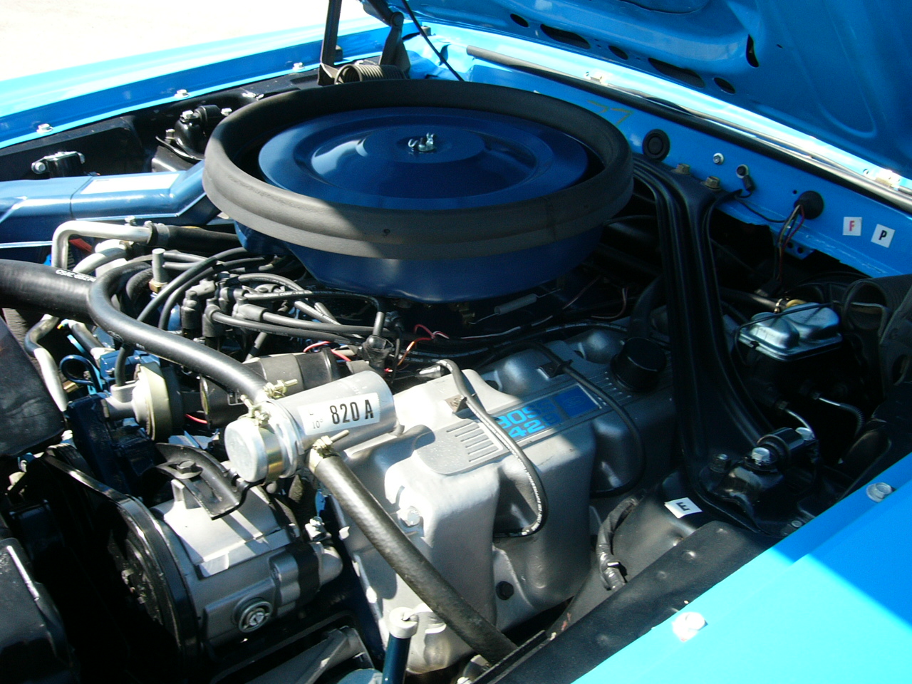 70 Grabber Blue Boss 429 – Shelby Parts and Restoration