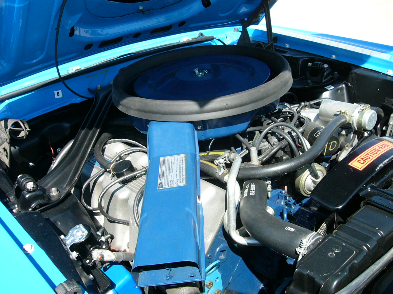 70 Grabber Blue Boss 429 – Shelby Parts and Restoration